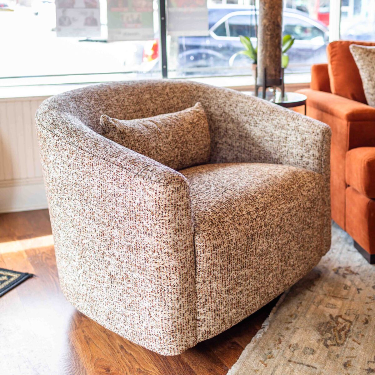 Stickley Hayward Curved Sectional | Reid's Fine Furnishings